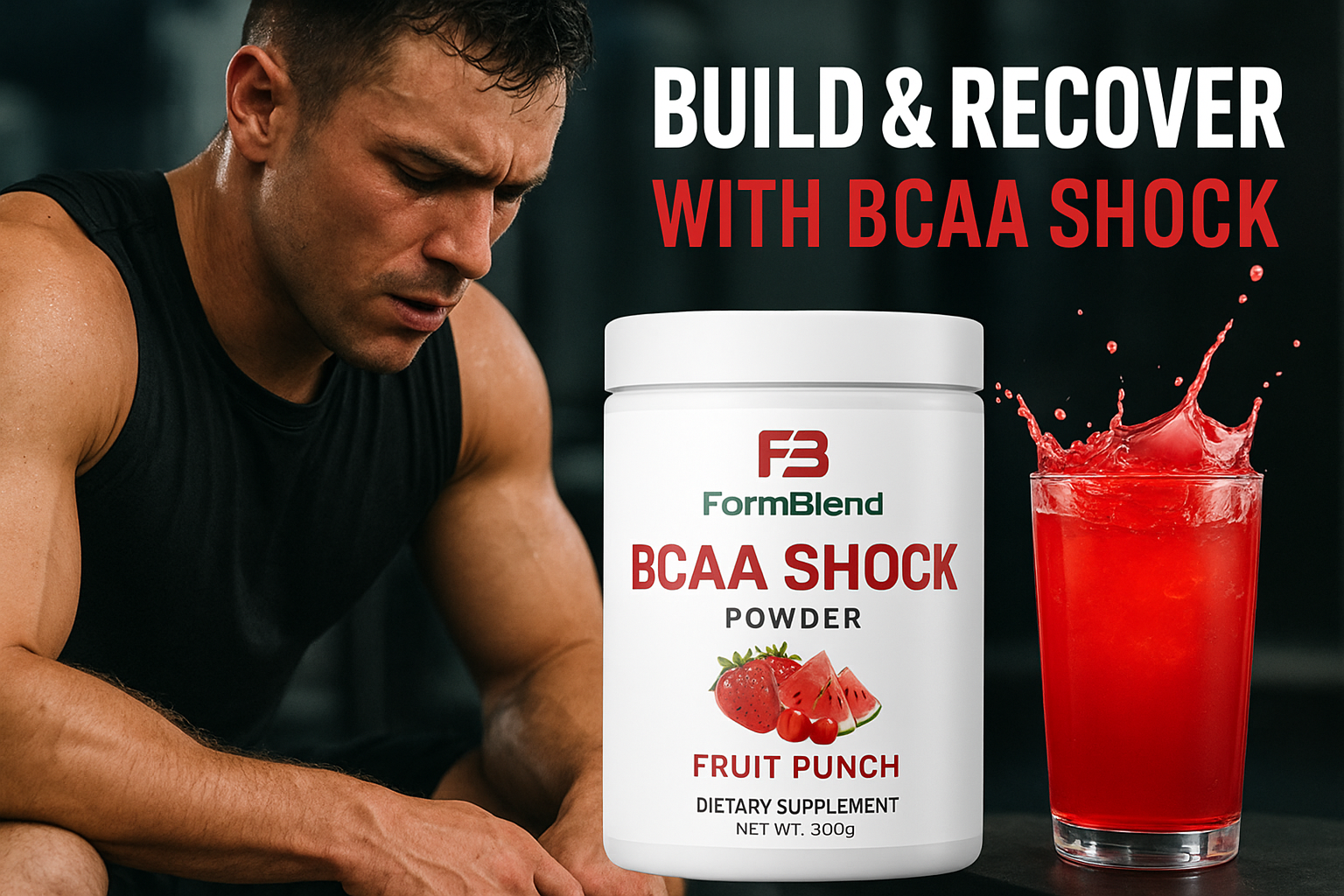 Build & Recover: Why BCAA Shock Powder Is a Game-Changer – Formblend
